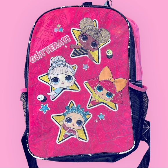 L.O.L. Surprise! | Accessories | Lol Surprise Pink Glitterazi Back Pack ...